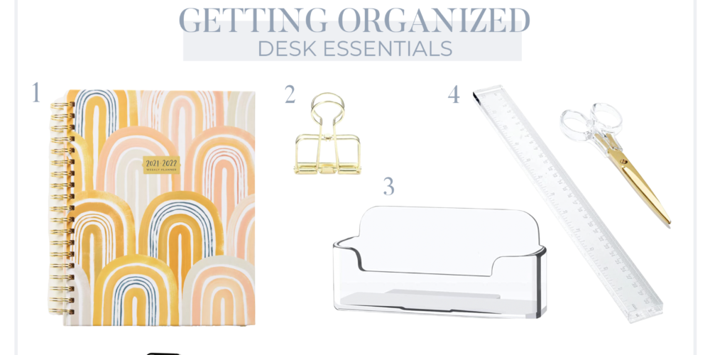 Getting Organized: Cleaning Out My Desk | Ridgely's Radar
