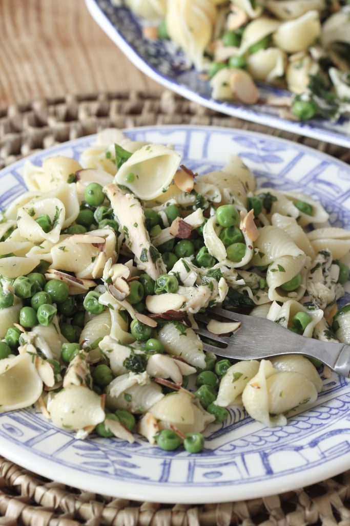 Pasta with Chicken Peas and a Lemon Dressing | Ridgely's Radar