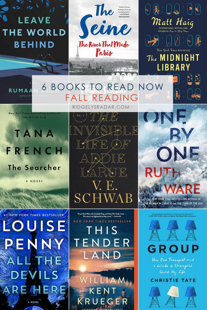 6 Books to Read Now | Ridgely's Radar