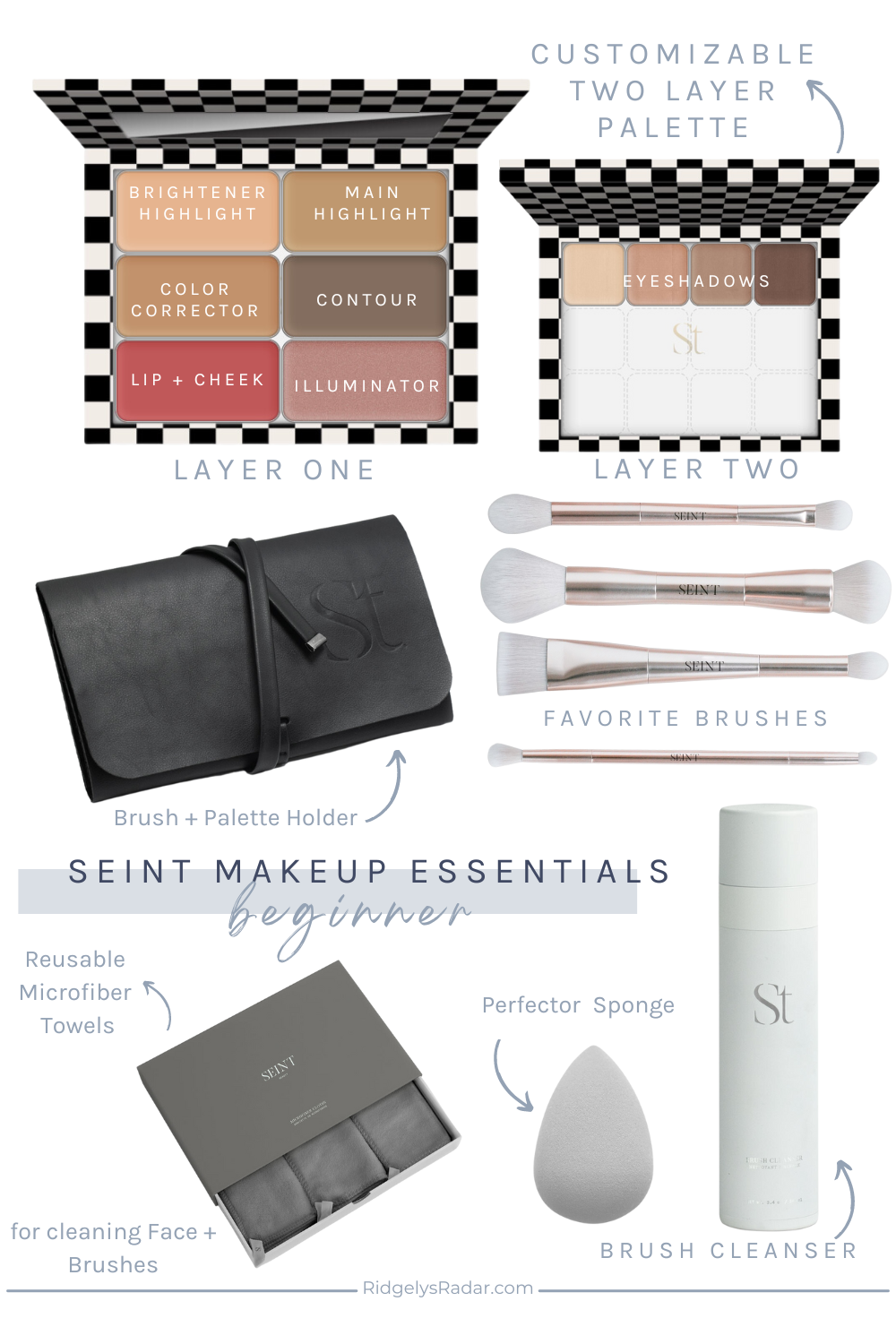 Seint Makeup Beginner Tutorial | Ridgely's Radar