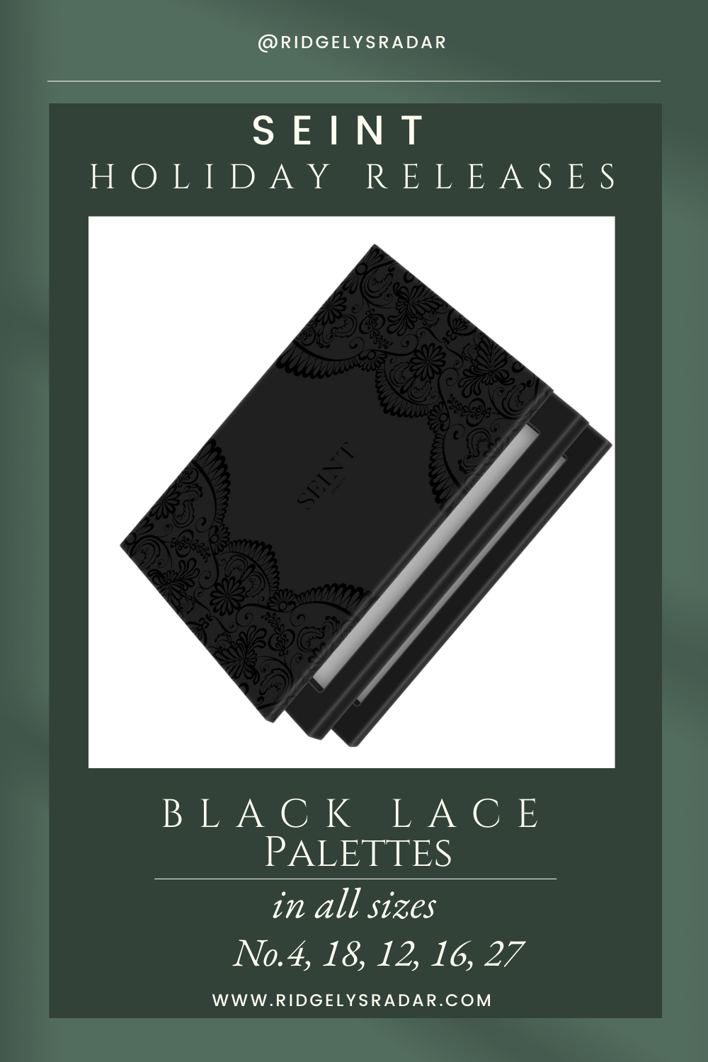 SEINT Beauty Holiday Releases 2023 | Ridgely's Radar