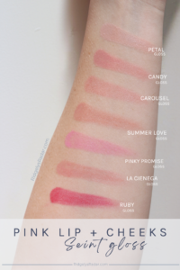 Pink Lip + Cheek Colors from Seint | Ridgely's Radar